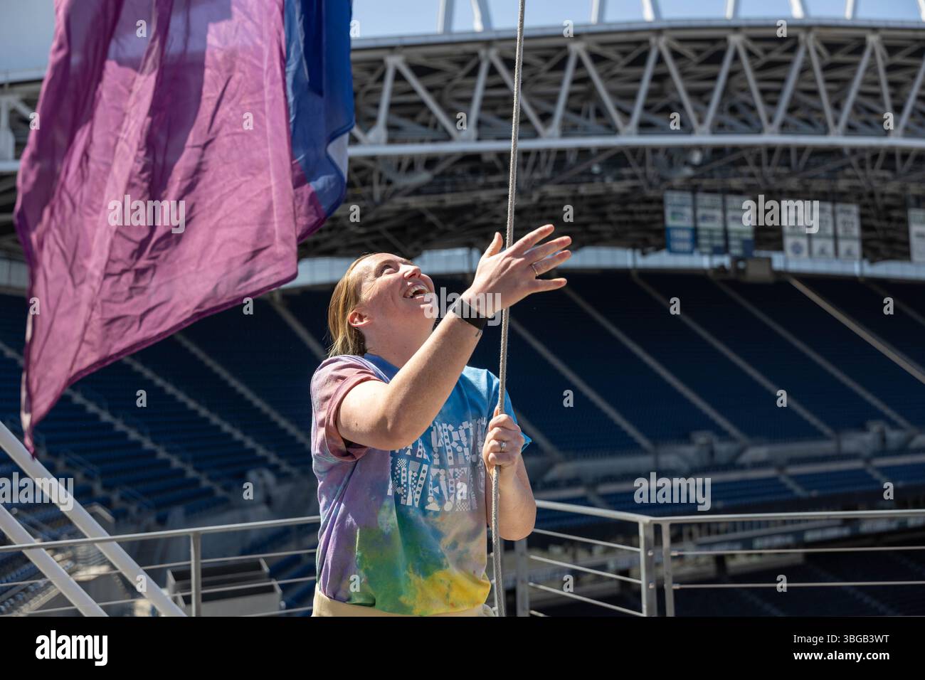 Seattle, Seattle, USA. 3rd June, 2025. Seattle Reign player CASSIE ...