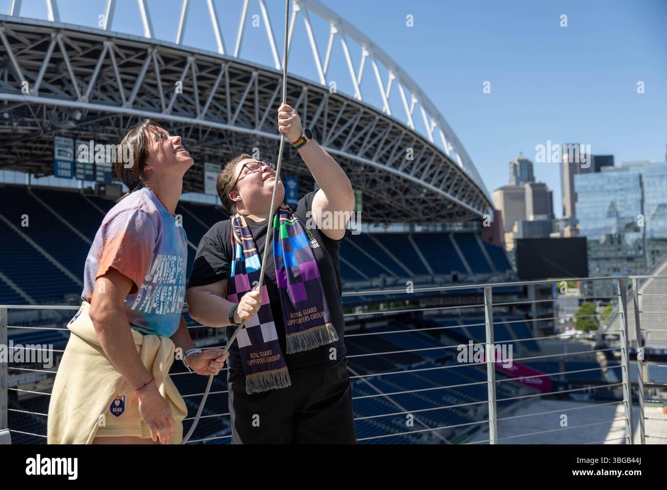 Seattle, Seattle, USA. 3rd June, 2025. Seattle Reign player PHOEBE ...