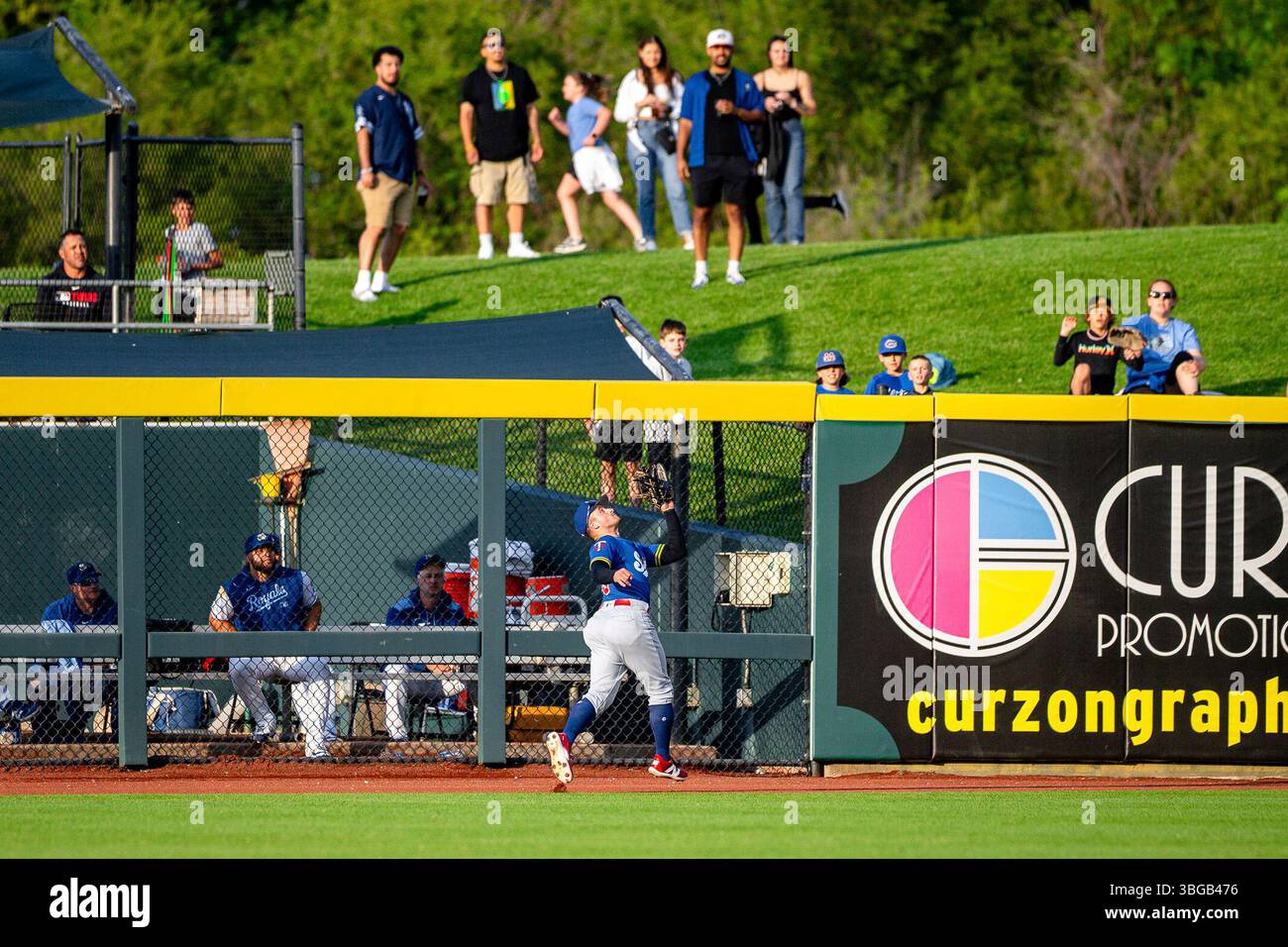 May 29, 2025 - Omaha, NE U.S. - St. Paul Saints center fielder Anthony ...