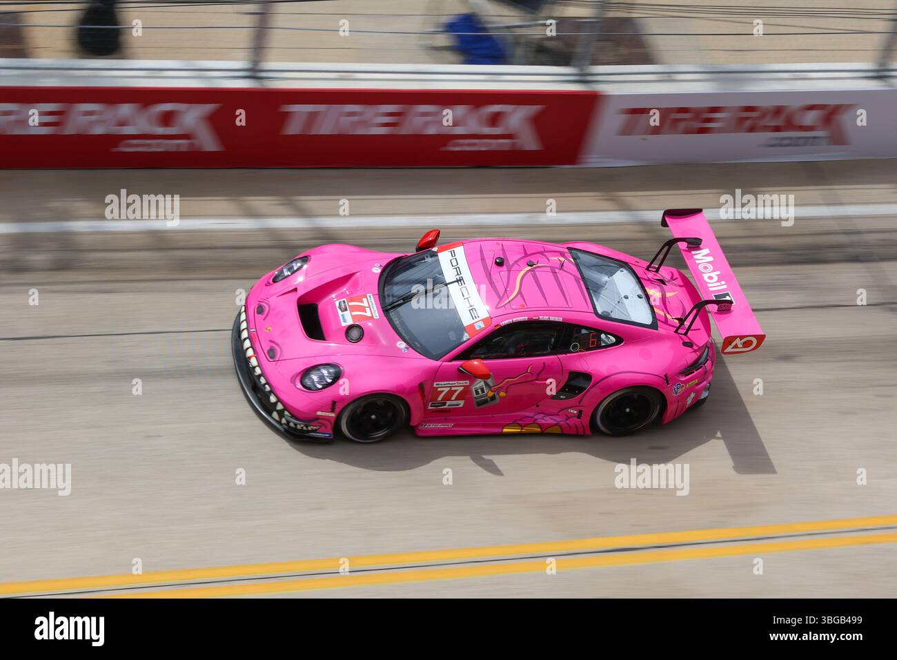 May 30th, 2025: AO Racing driver Klaus Bachler (77) drives during ...