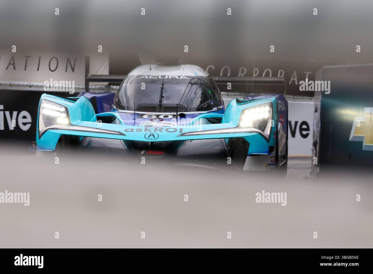 May 30th, 2025: Acura Meyer Shank Racing driver Colin Braun (60) drives ...