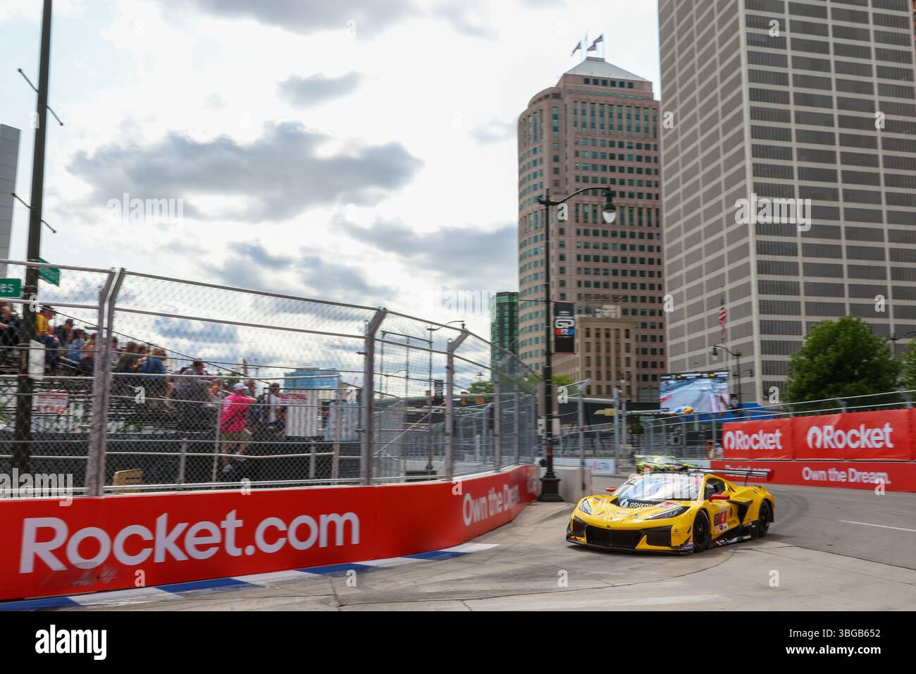 May 31st, 2025: Pratt Miller Motorsports driver Tommy Milner (4) drives ...