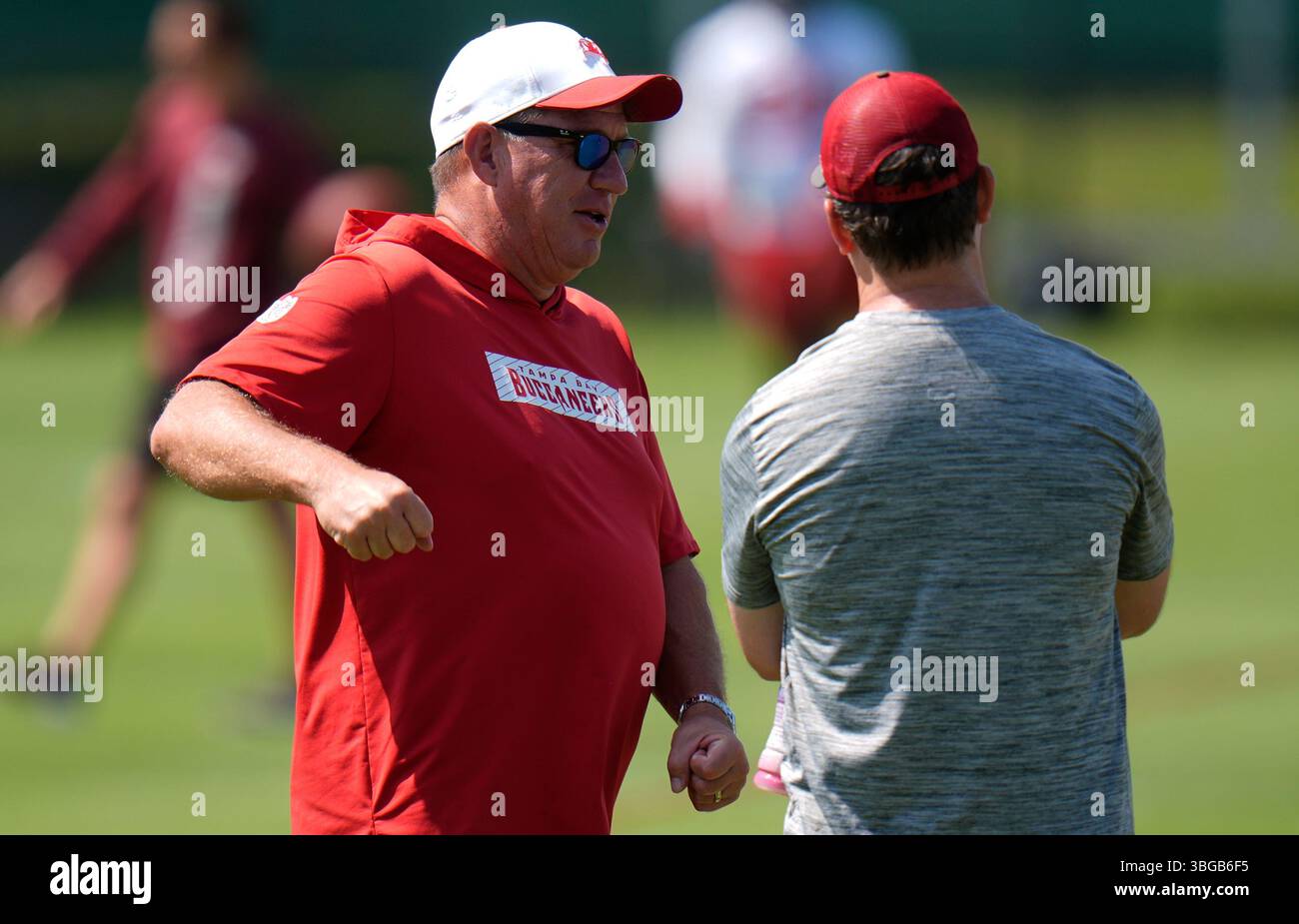 Tampa Bay Buccaneers general manager Jason Licht during an NFL football ...
