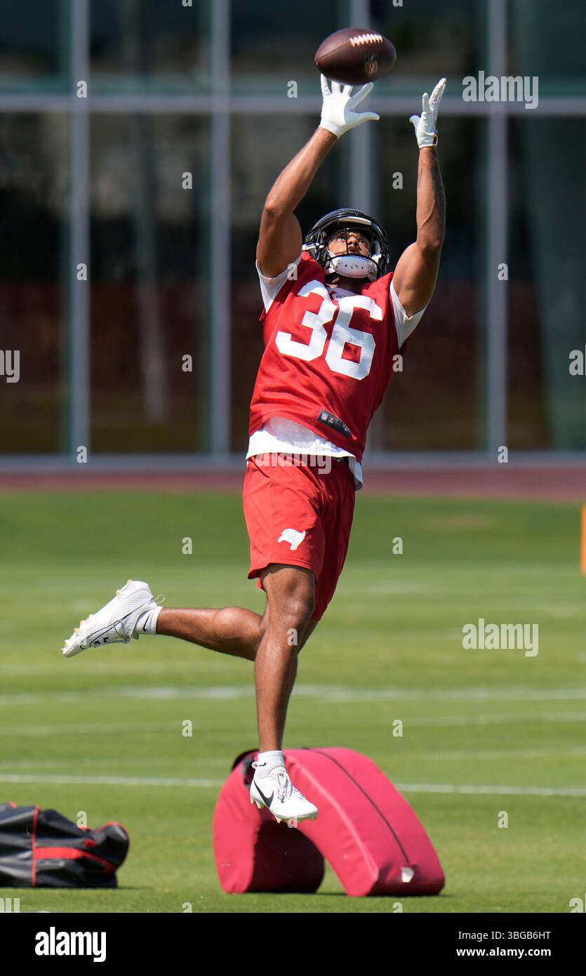 Tampa Bay Buccaneers safety J.J. Roberts during an NFL football ...