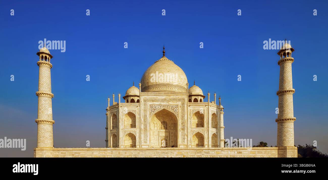 Taj Mahal palace - India. The magnificent Taj Mahal. Located in Agra ...