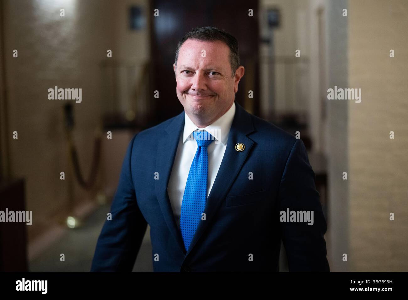 UNITED STATES - JUNE 4: Rep. Eric Burlison, R-Mo., leaves a meeting of ...