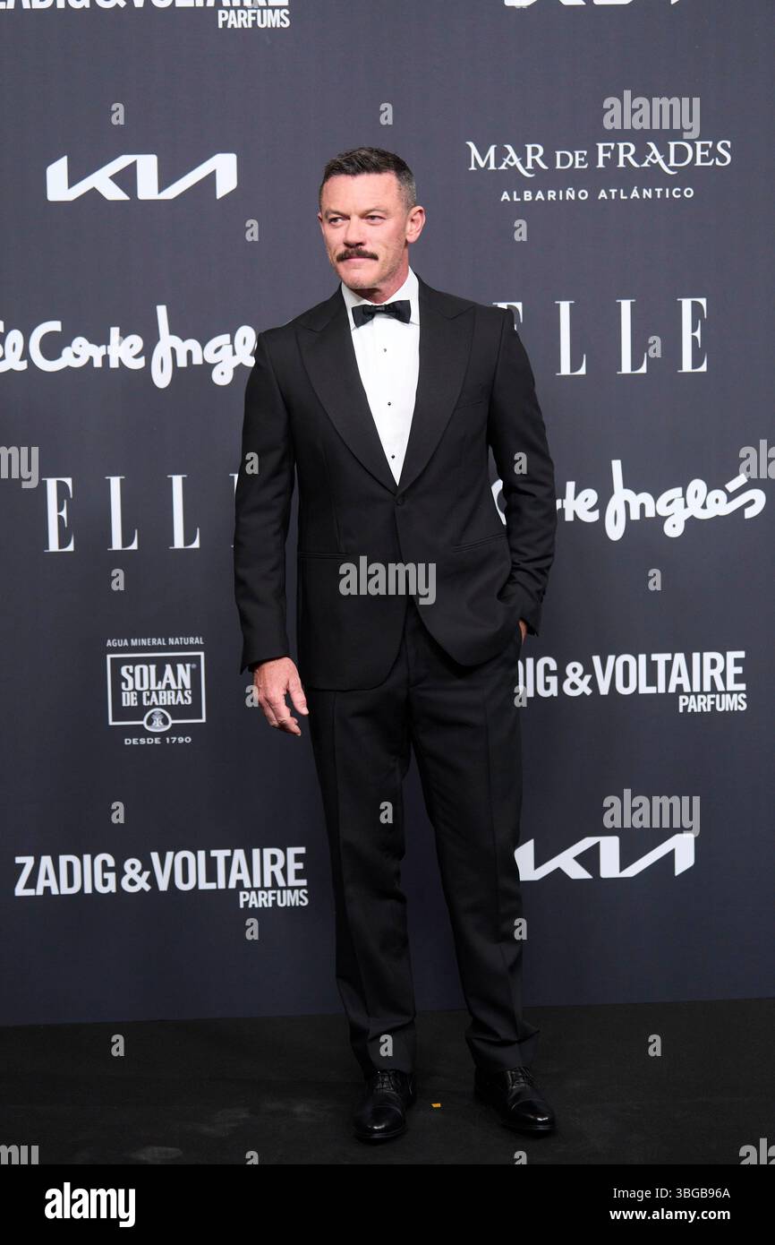 June 4, 2025, Madrid, Madrid, Spain: Luke Evans attends ELLE Style ...