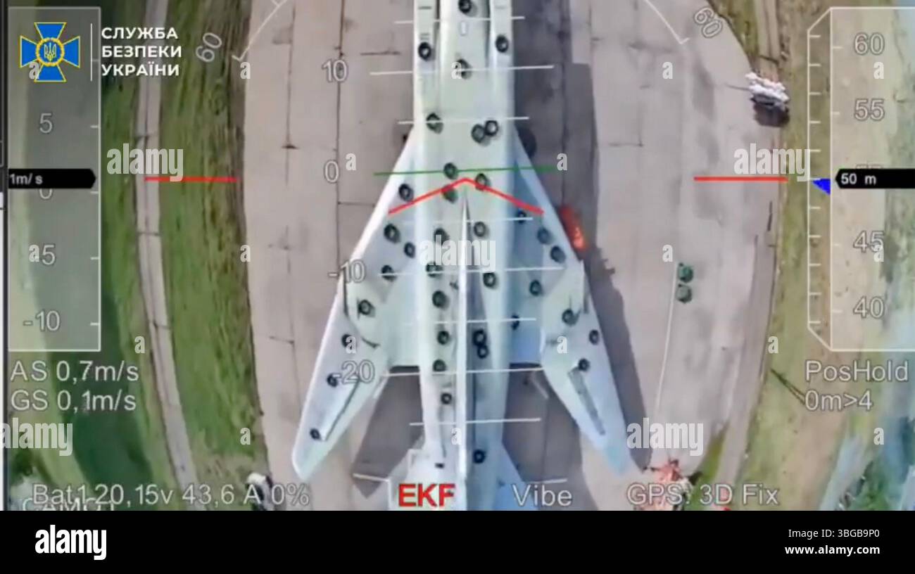 Ukraine launched "Operation Spiderweb" on Sunday, June 1, 2025 ...