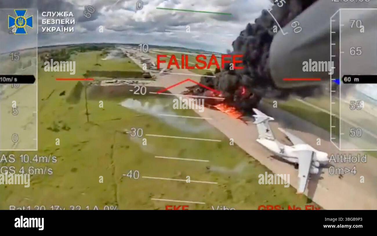 Ukraine launched "Operation Spiderweb" on Sunday, June 1, 2025 ...