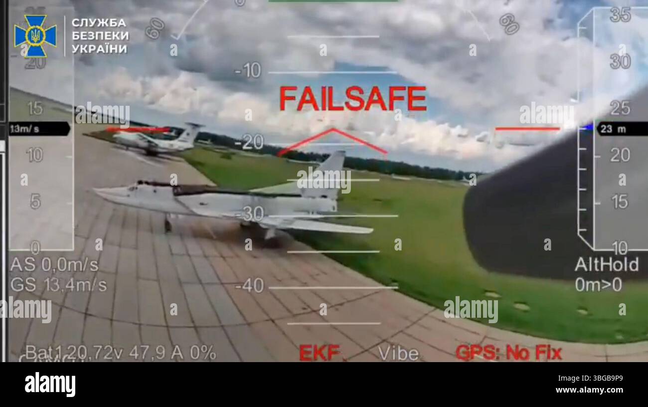 Ukraine launched "Operation Spiderweb" on Sunday, June 1, 2025 ...