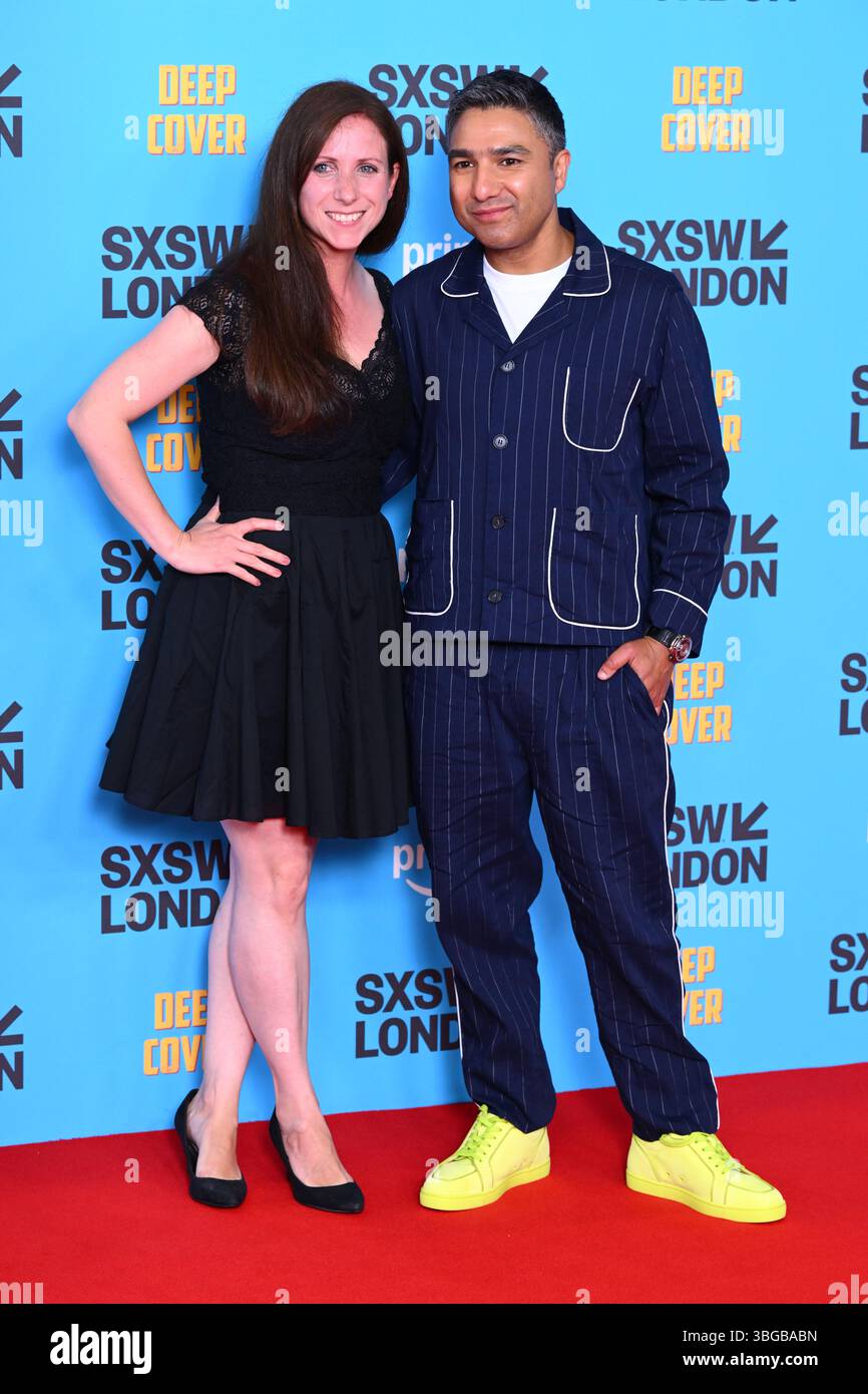 London, UK. 4 June 2025. Becka Mohammed and Nick Mohammed attending the ...
