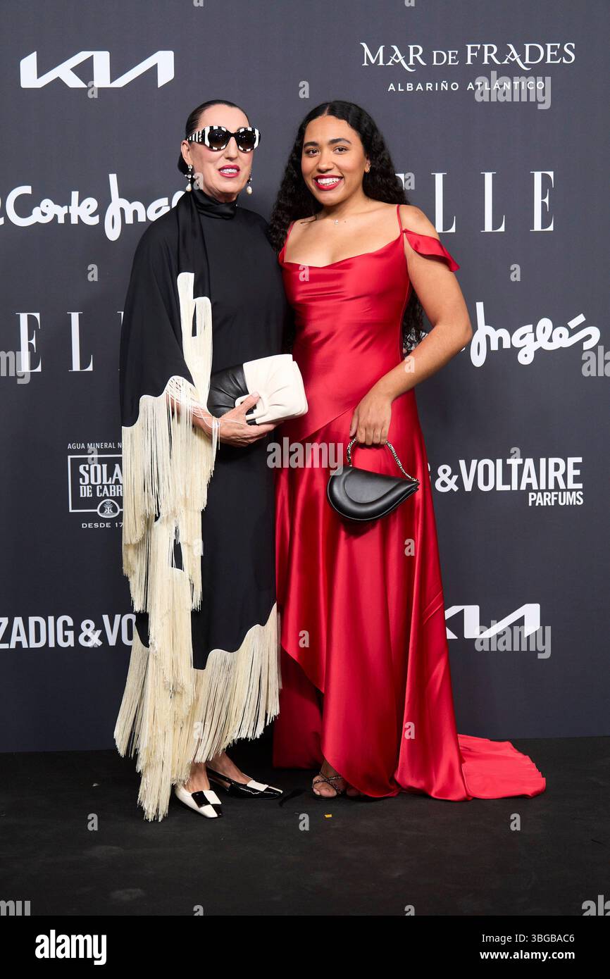 June 4, 2025, Madrid, Madrid, Spain: Rossy de Palma, Luna GarcÃ­a ...