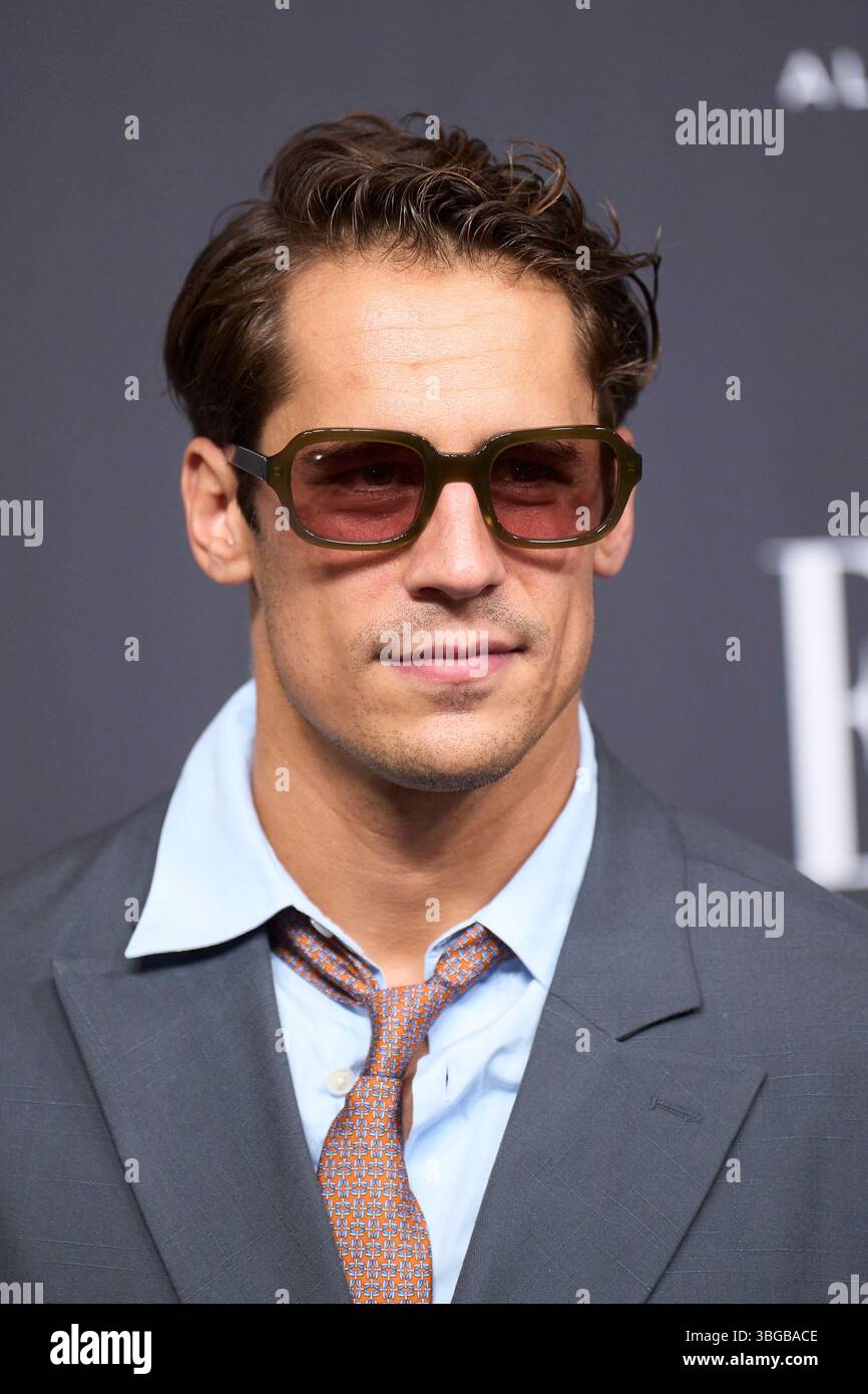June 4, 2025, Madrid, Madrid, Spain: Martino Rivas attends ELLE Style ...