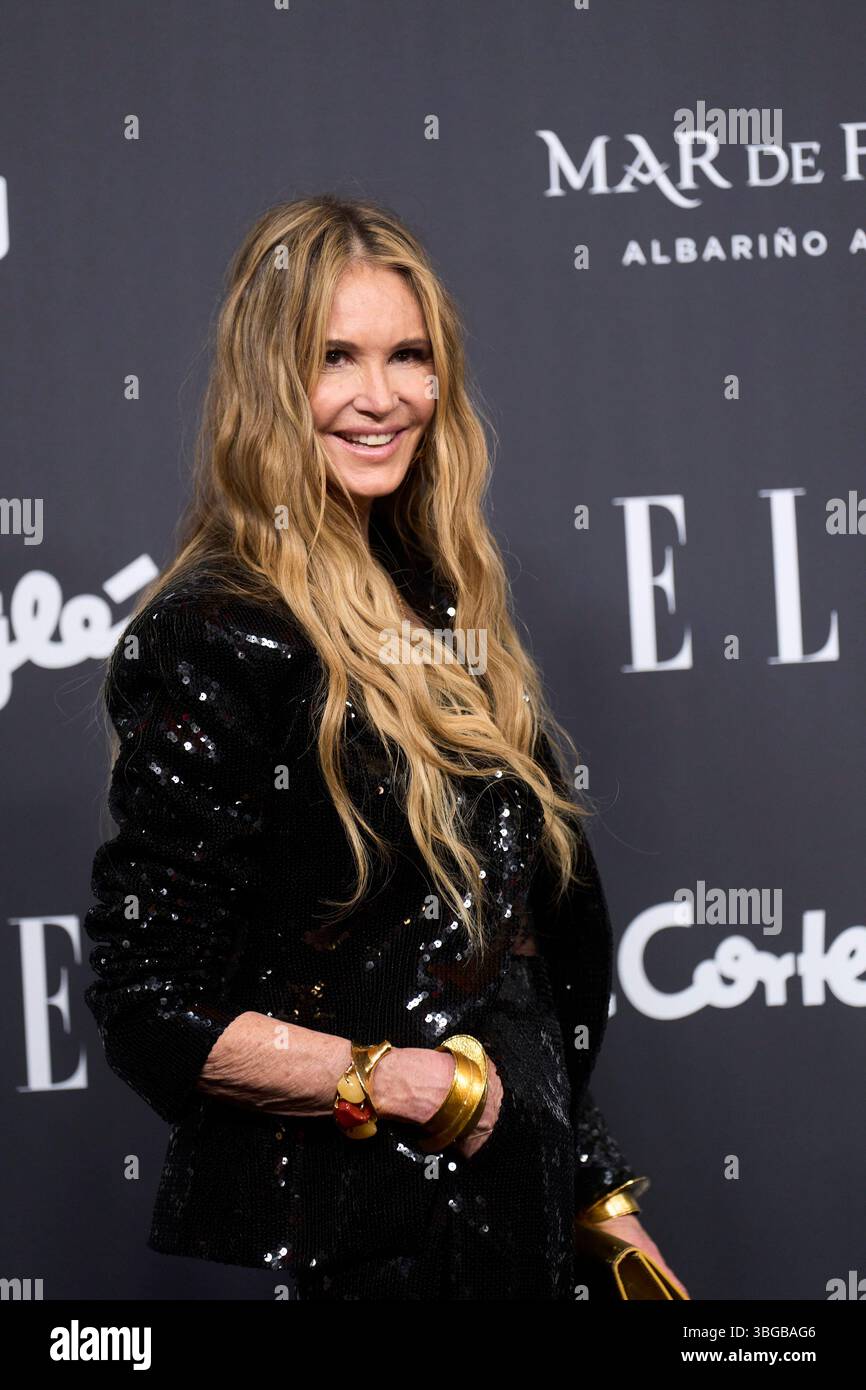 June 4, 2025, Madrid, Madrid, Spain: Elle Macpherson attends ELLE Style ...