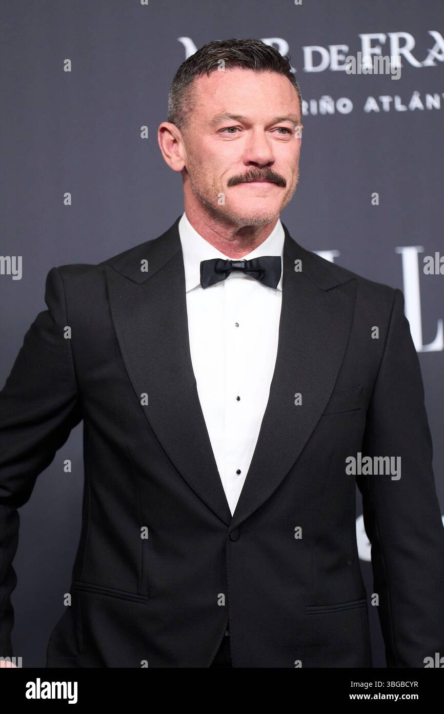 Luke Evans attends ELLE Style Awards at Royal Theatre on June 4, 2025 ...