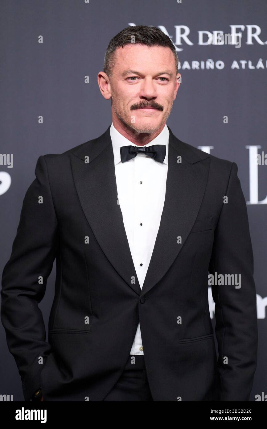 Luke Evans attends ELLE Style Awards at Royal Theatre on June 4, 2025 ...