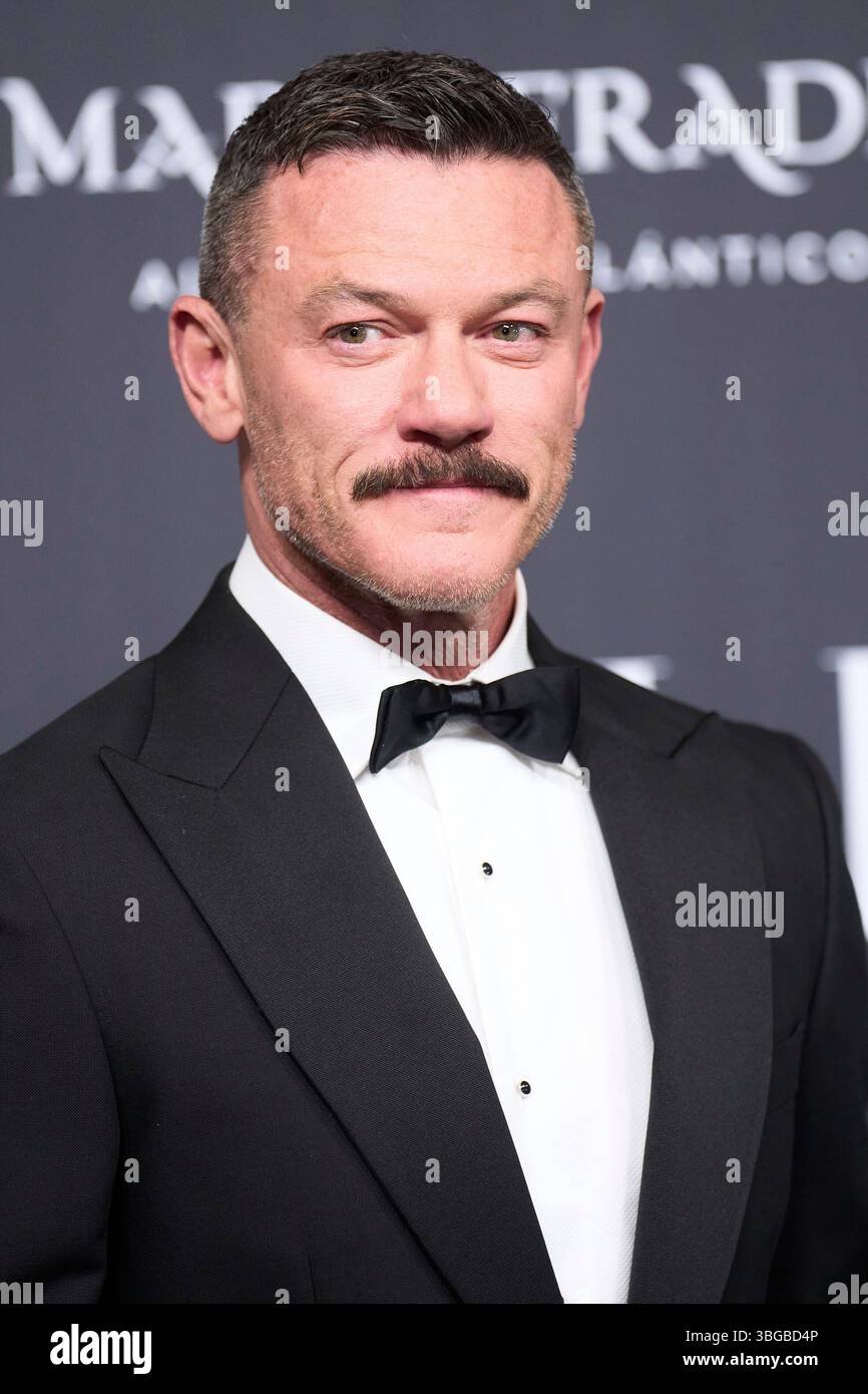 Luke Evans attends ELLE Style Awards at Royal Theatre on June 4, 2025 ...
