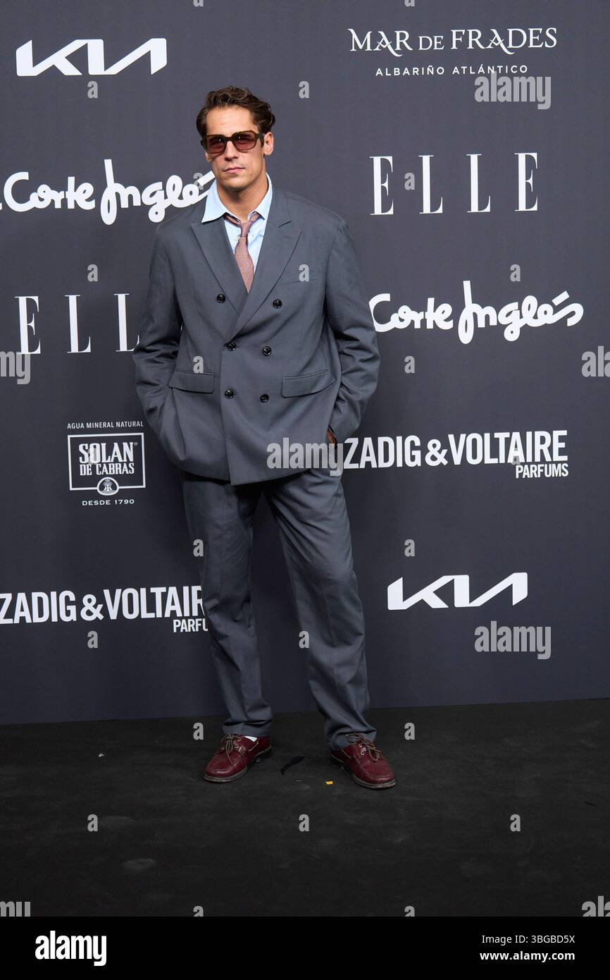 Martino Rivas attends ELLE Style Awards at Royal Theatre on June 4 ...