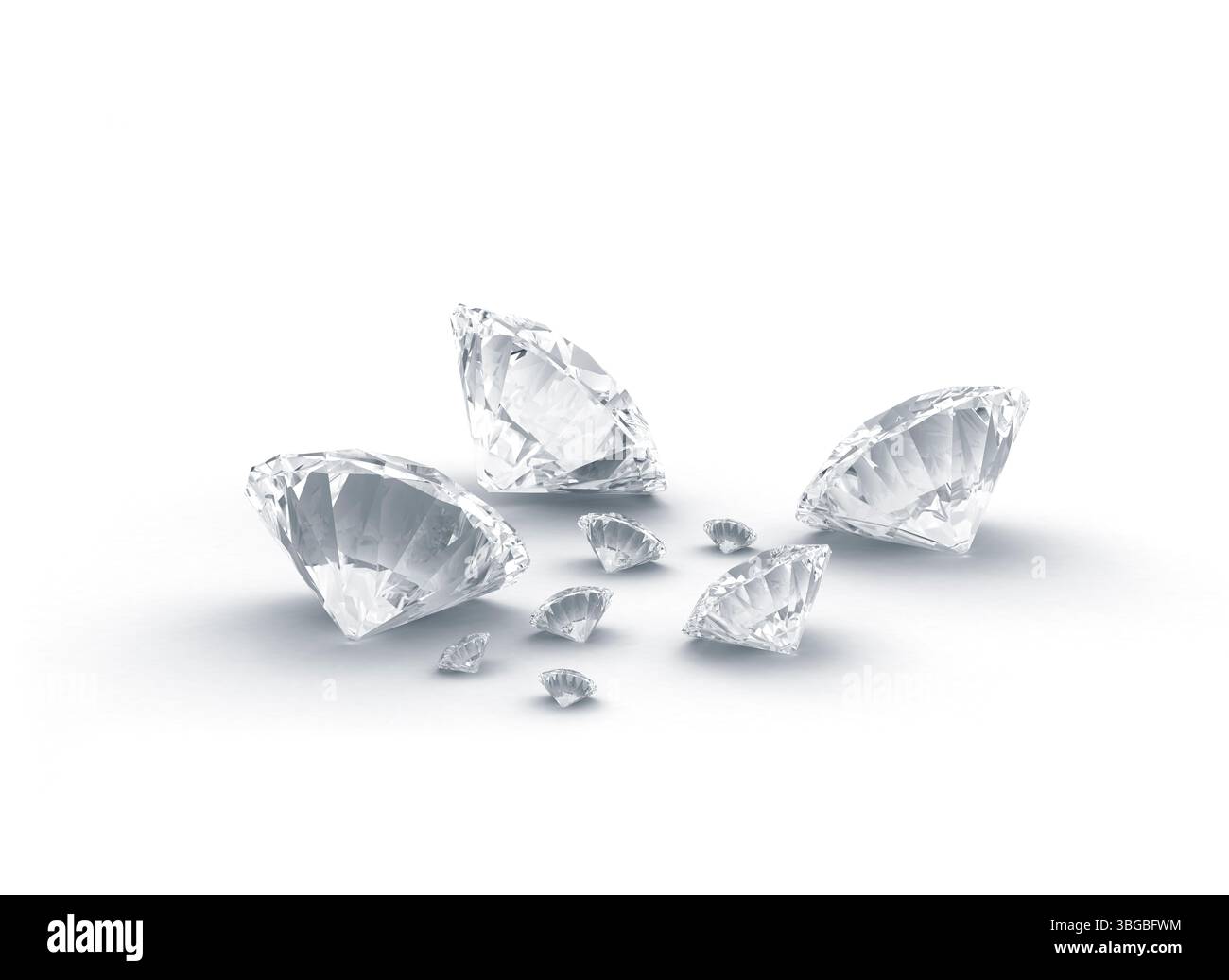 Industry reflection background Cut Out Stock Images & Pictures - Alamy