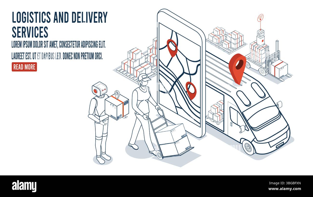 Smart Logistics. A global automated delivery system integrating export ...