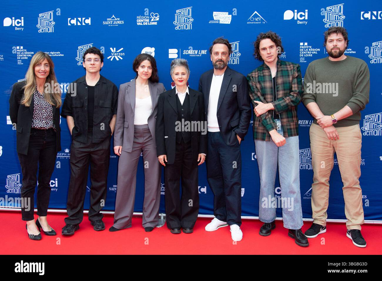 Vierzon, France. 04th June, 2025. Elsa Bennet, Louis Cattelat, Esther ...
