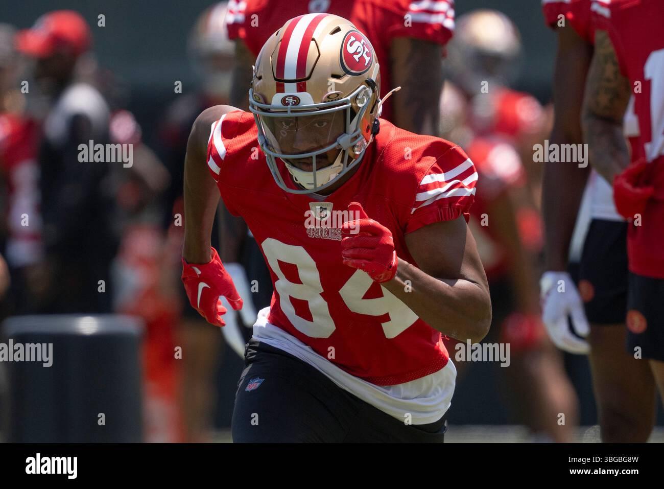 June 4, 2025; Santa Clara, CA, USA; San Francisco 49ers wide receiver ...