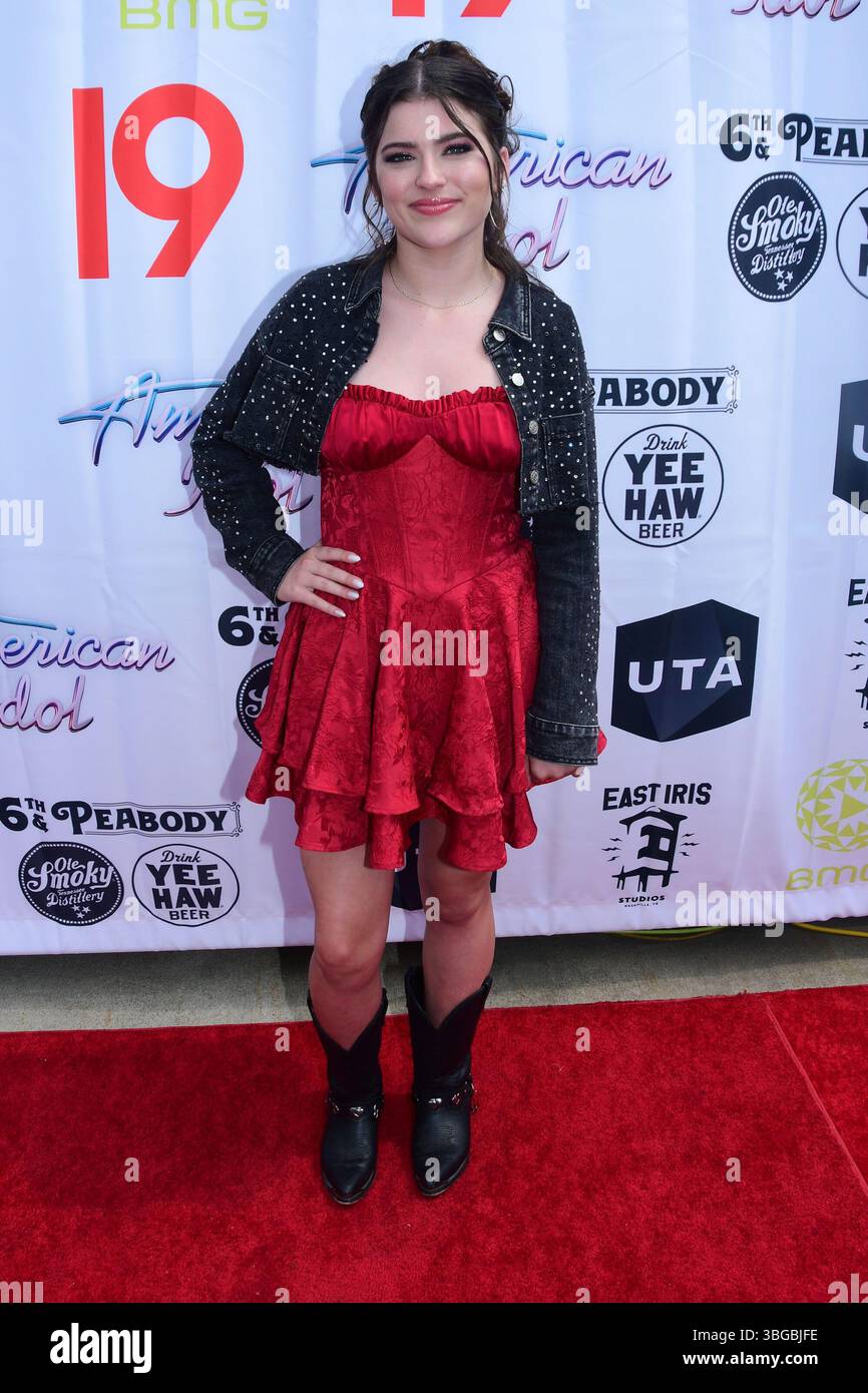 Nashville, Tennessee, USA. 04th June, 2025. Mattie Pruitt. 19/BMG ...
