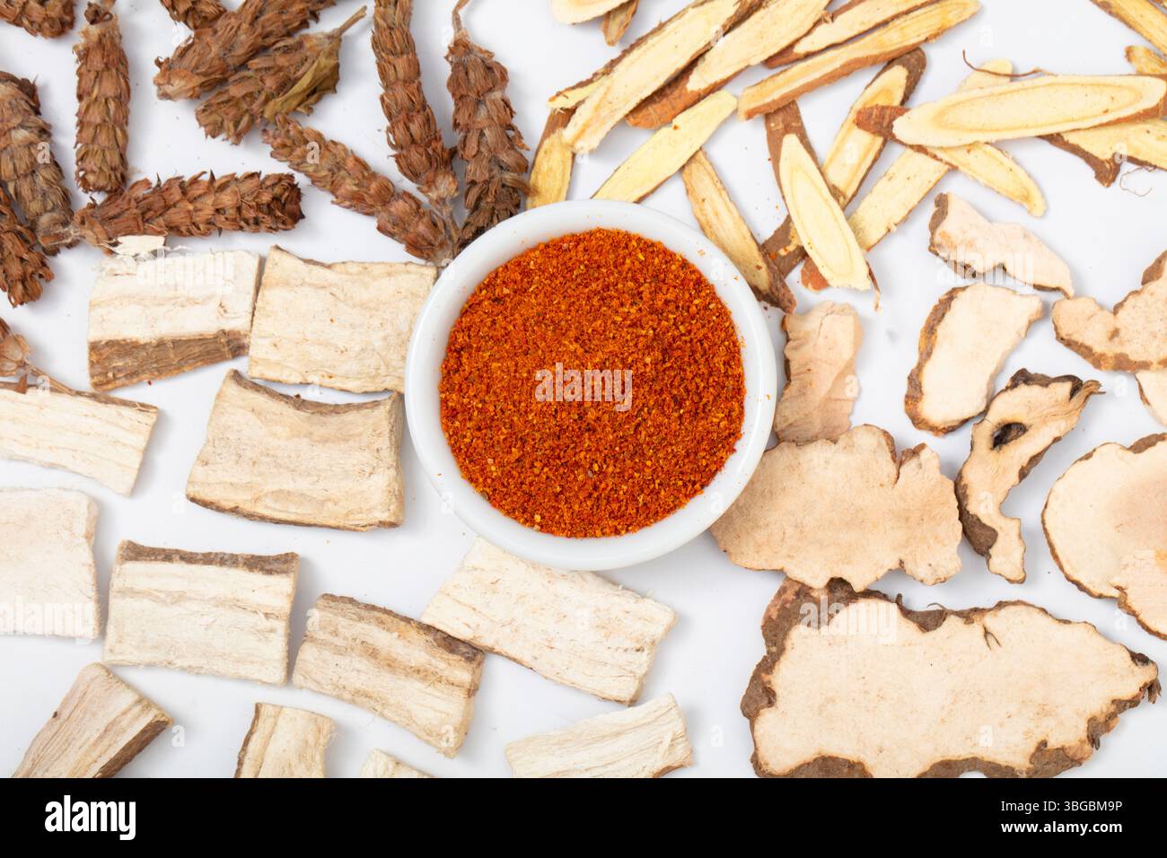 Traditional Chinese herbal tea ingredients Stock Photo - Alamy