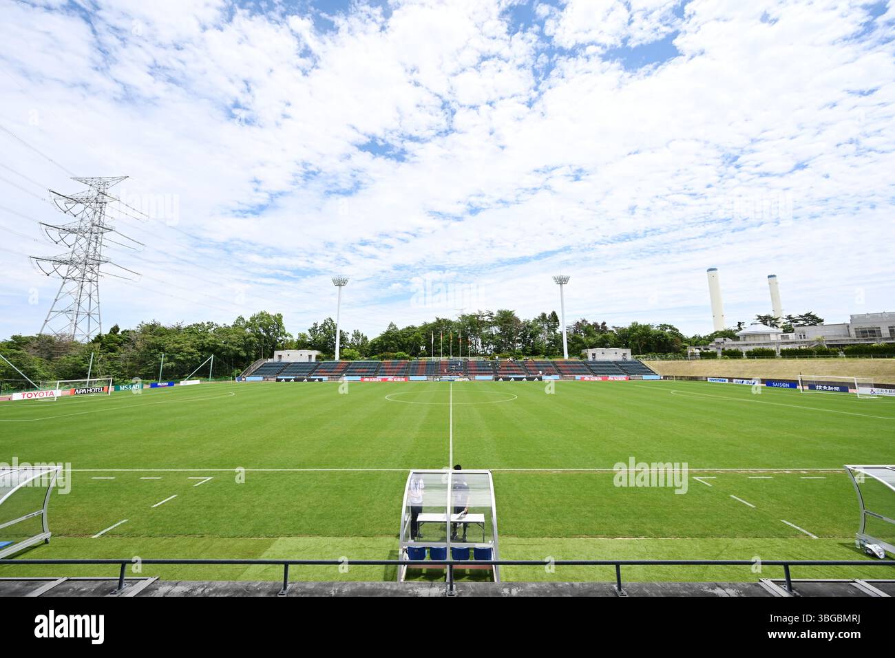 J-Village Stadium, Fukushima, Japan. 3rd June, 2025. General view, JUNE ...