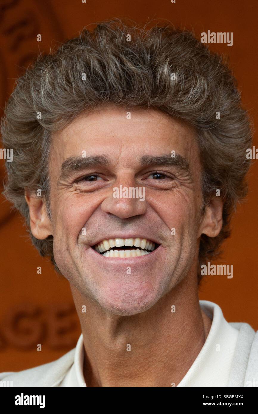 Paris, France. 04th June, 2025. Gustavo Kuerten in Stand for night ...