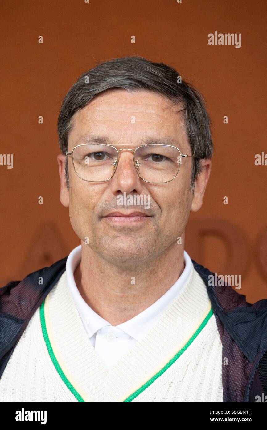 Paris, France. 04th June, 2025. Stephane Jarny in Stand for night ...