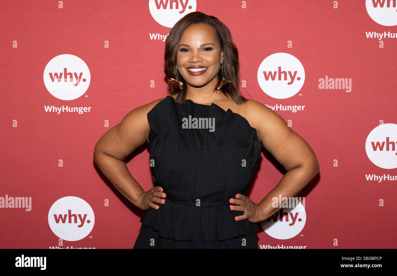 Laura Coates attends the WhyHunger 50th Anniversary Chapin Awards Gala ...