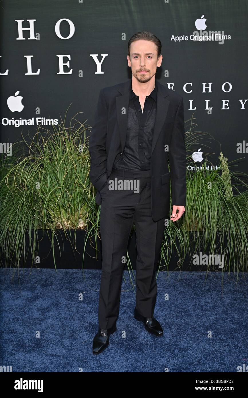 Edmund Donovan attends the Apple TV+ premiere of "Echo Valley" at AMC ...