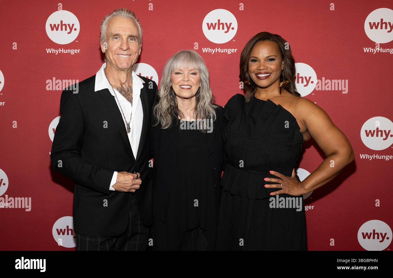 Neil Giraldo, from left, Pat Benatar, and Laura Coates attend the ...