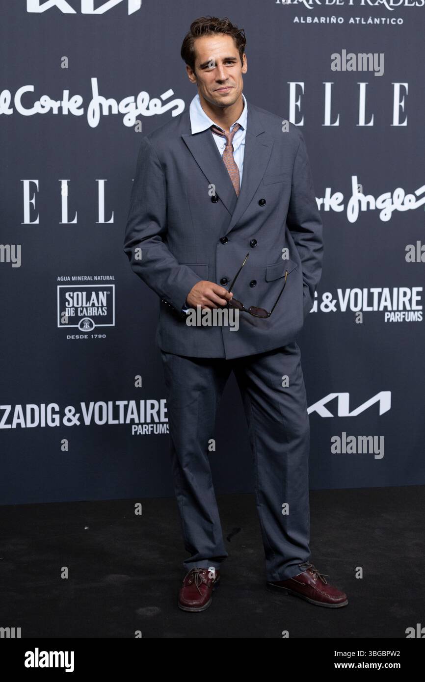 Martiño Rivas attended 'the ELLE Style Awards 2025' Photocall at the ...