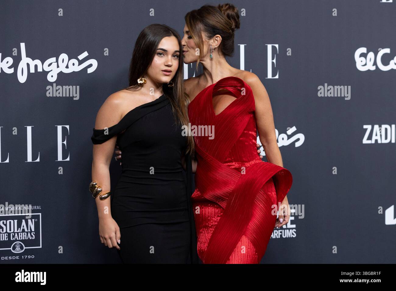 Daniella Bustamante (L) and Paula Echevarría (R) attended 'the ELLE Style Awards 2025' Photocall ...