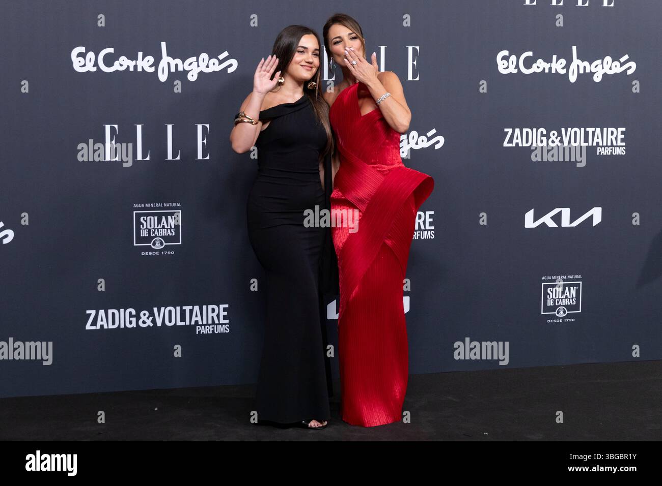 Daniella Bustamante (L) and Paula Echevarría (R) attended 'the ELLE Style Awards 2025' Photocall ...