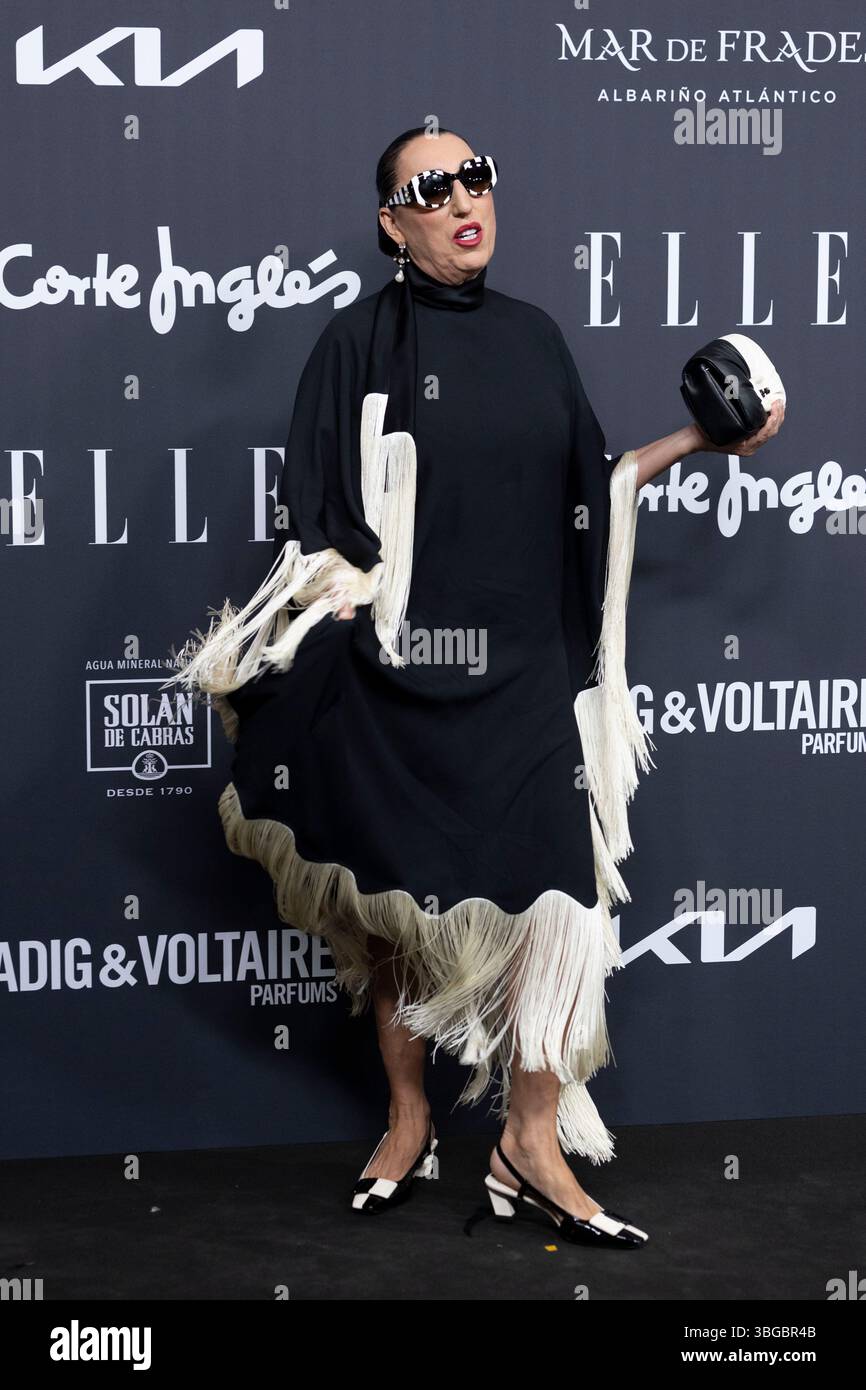 Rossy de Palma attended 'the ELLE Style Awards 2025' Photocall at the ...