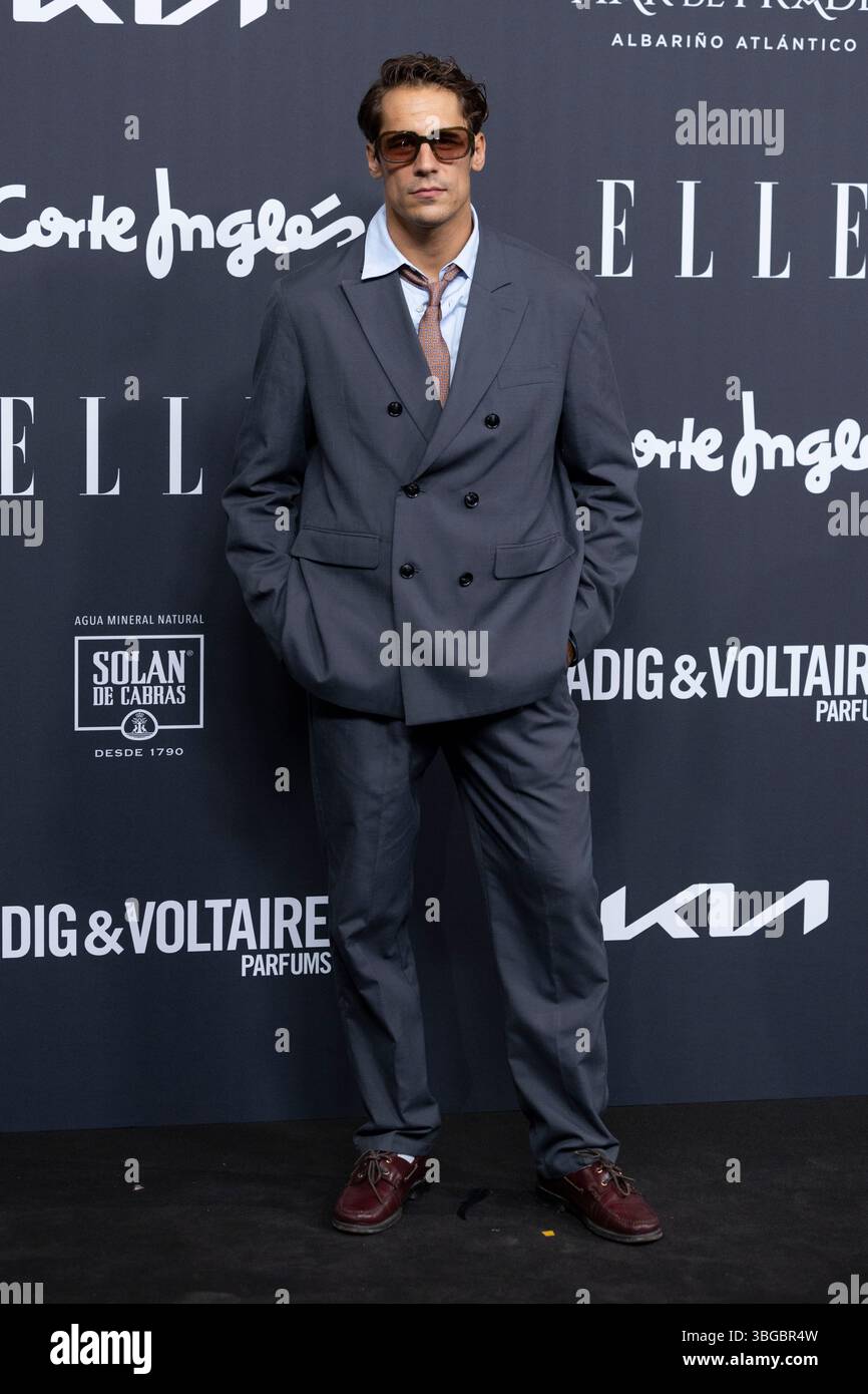 Martiño Rivas attended 'the ELLE Style Awards 2025' Photocall at the ...