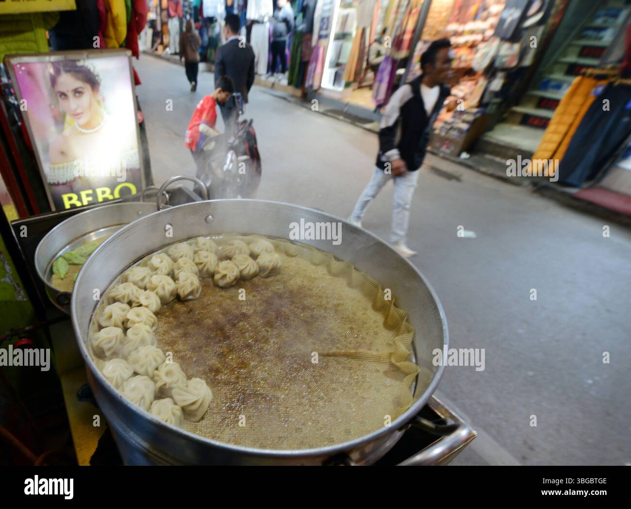 Momo pot hi-res stock photography and images - Alamy