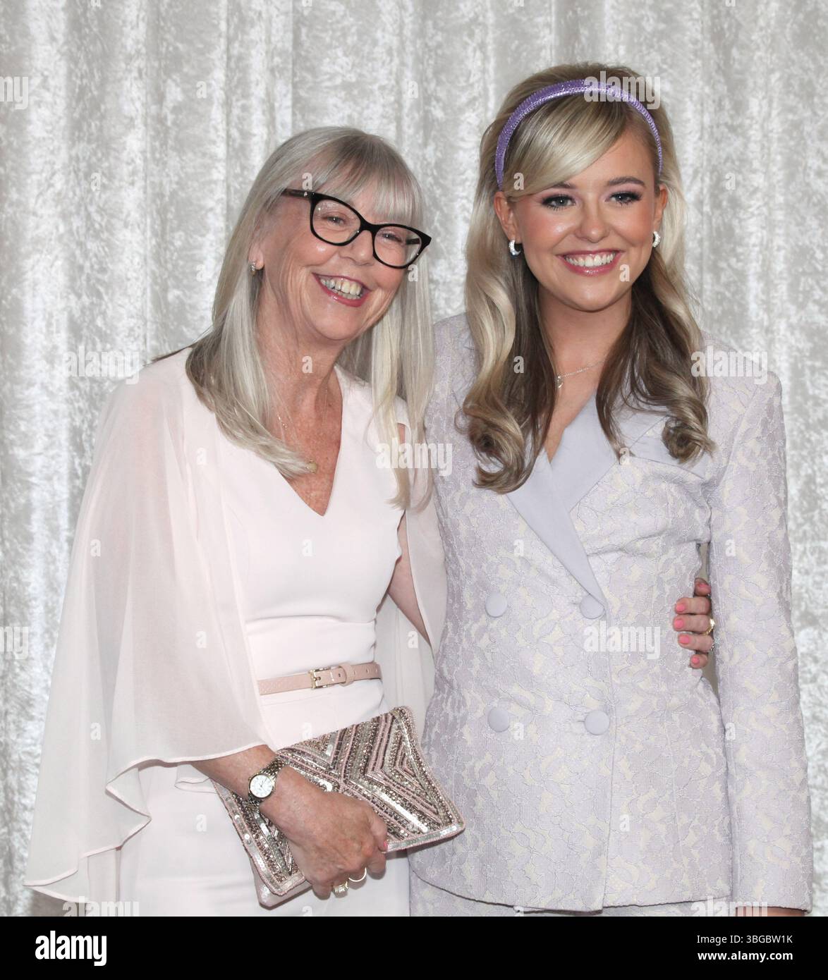 London Uk Harriet Bibby Right At The British Soap Awards 2025