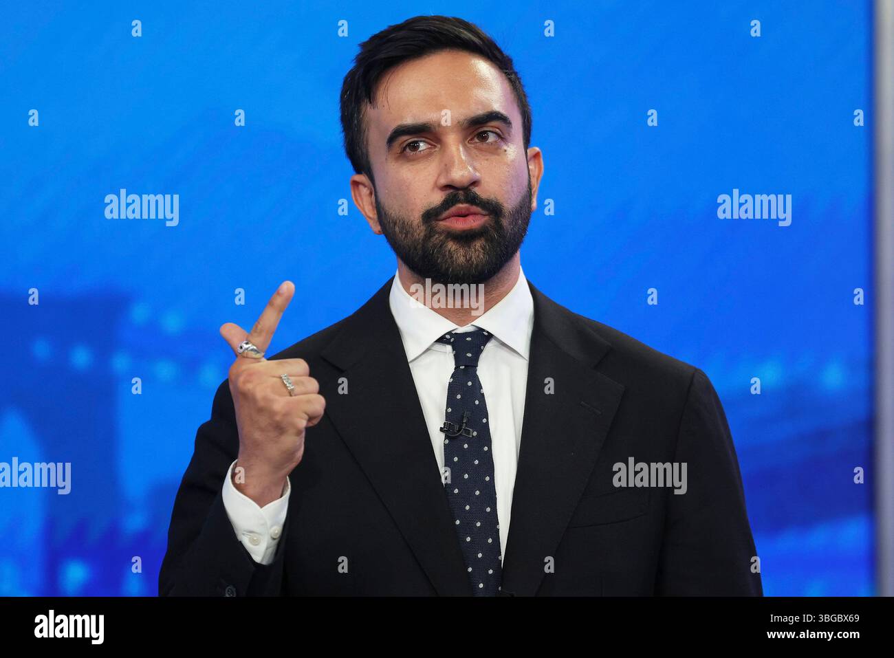 Mayoral candidate zohran mamdani hi-res stock photography and images ...