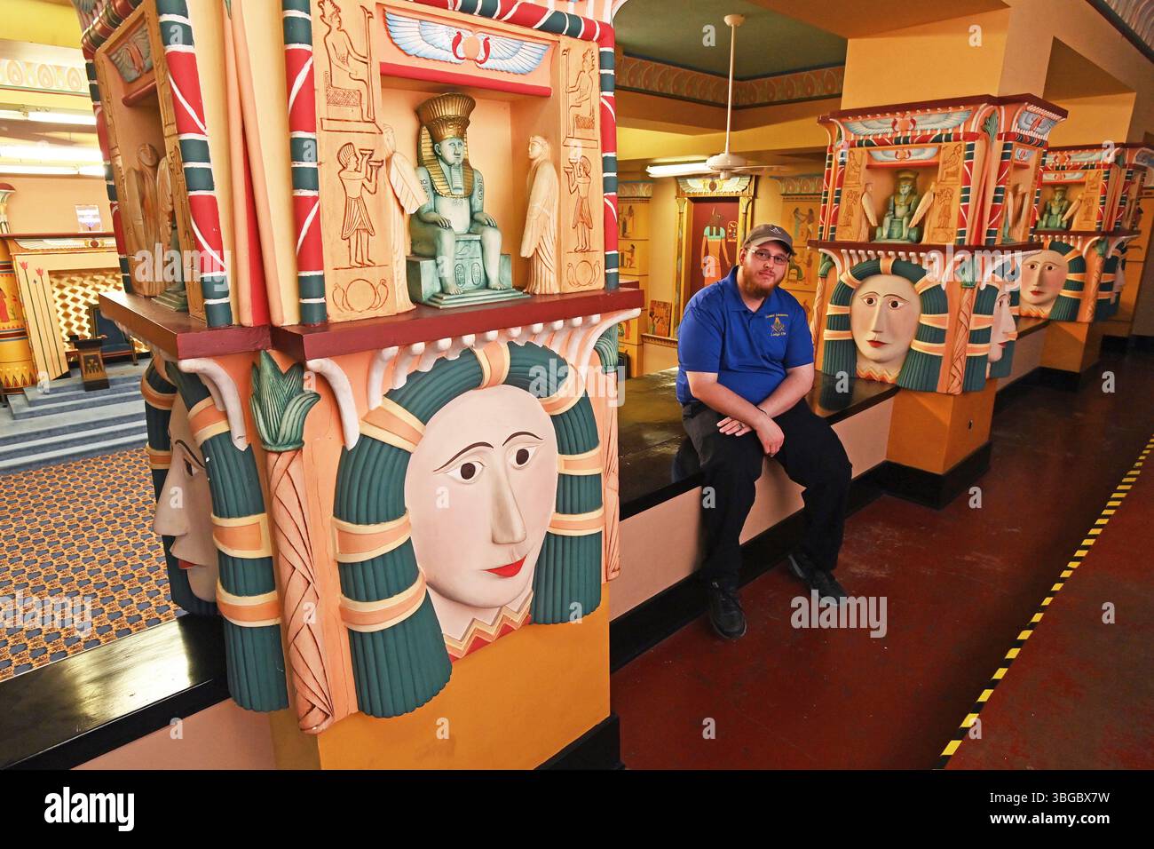 Brennen Stiffler, a member of the Greater Johnstown Lodge No. 538 of ...