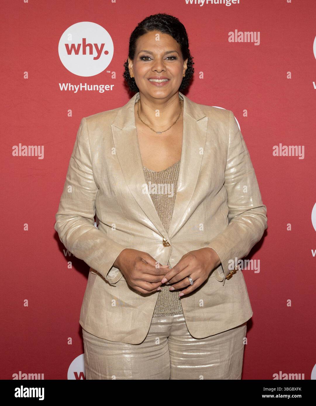 Sara Sidner attends the WhyHunger 50th Anniversary Chapin Awards Gala ...