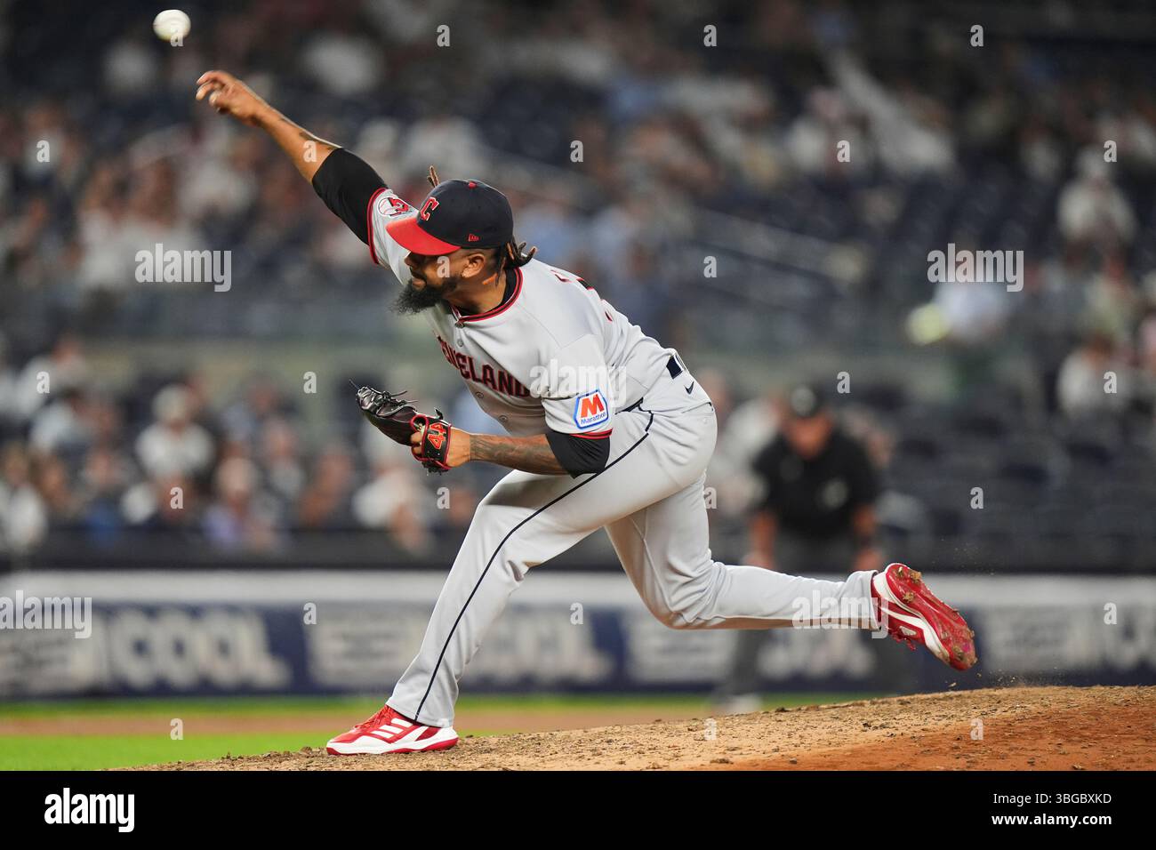 New York Yankees' Clarke Schmidt pitches during the first inning of a ...