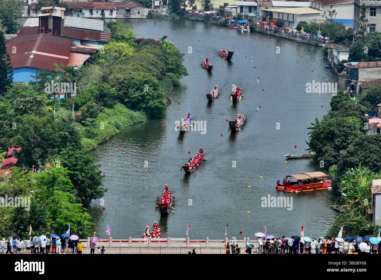 **CHINESE MAINLAND, HONG KONG, MACAU AND TAIWAN OUT** Dragon boats ...