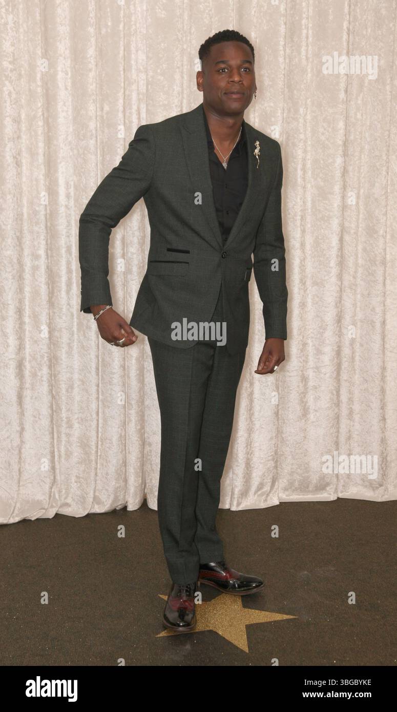 London, UK. Jason Callender at the British Soap Awards 2025. Hackney ...