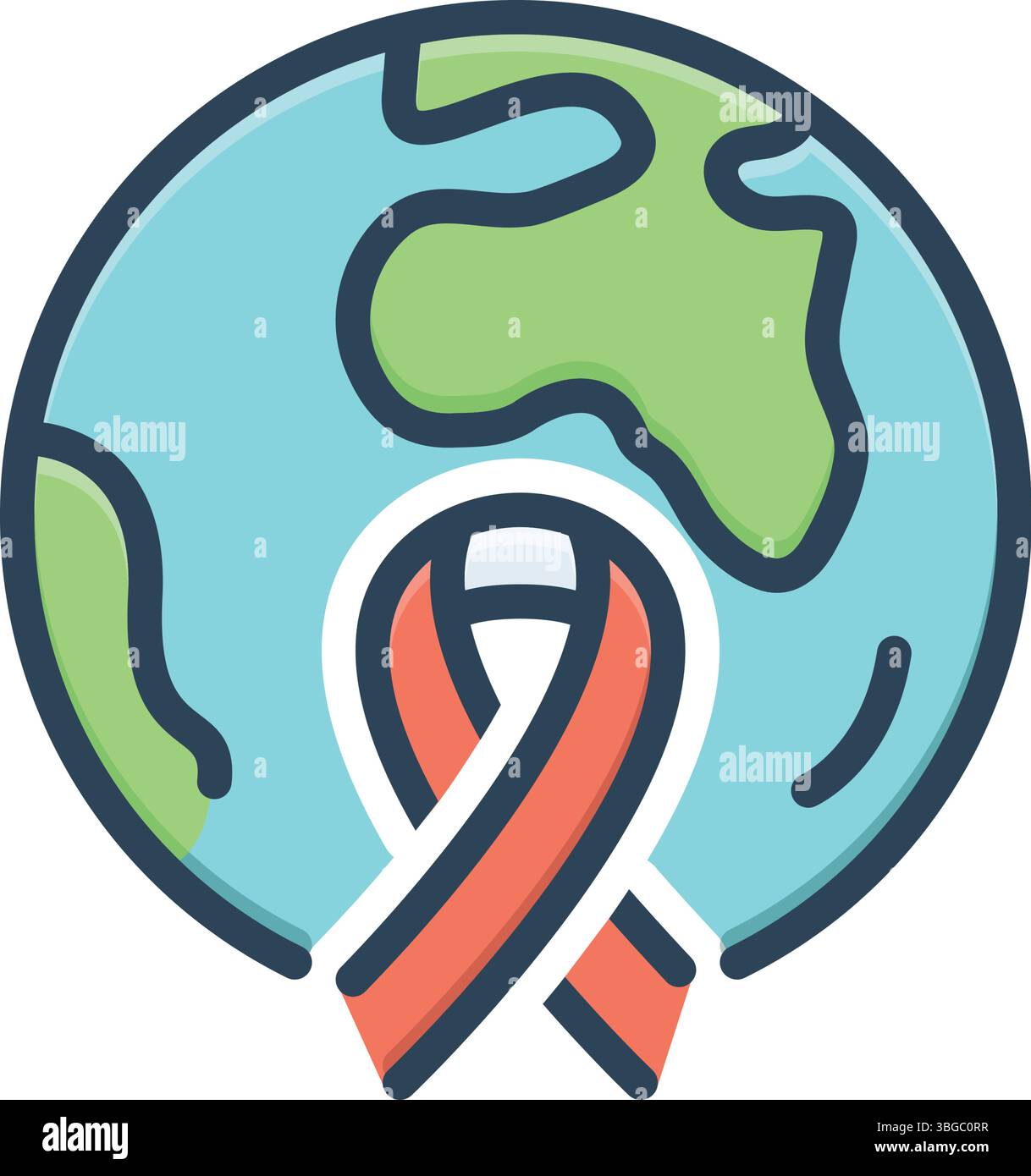 Icon for world aids day, world Stock Vector Image & Art - Alamy
