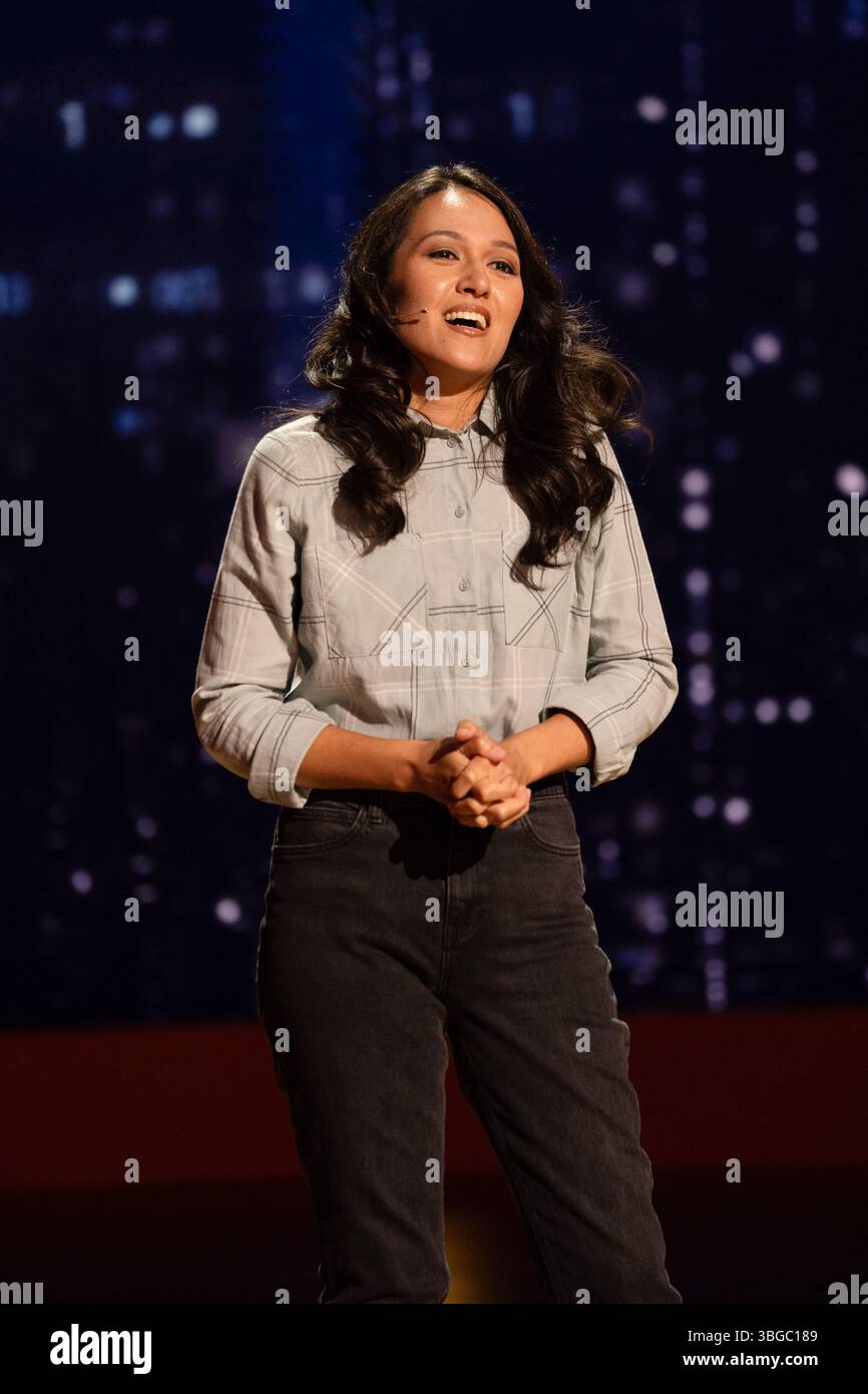 Naples, Italy. 09th May, 2025. Yoko Yamada attends the fifth episode of ...