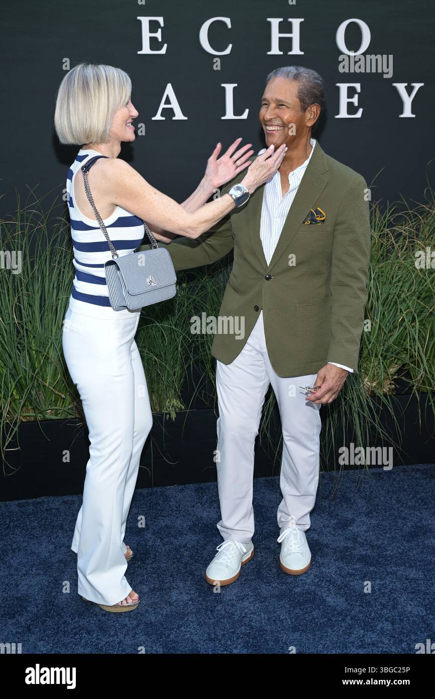 Hilary Gumbel and Bryant Gumbel Stock Photo - Alamy